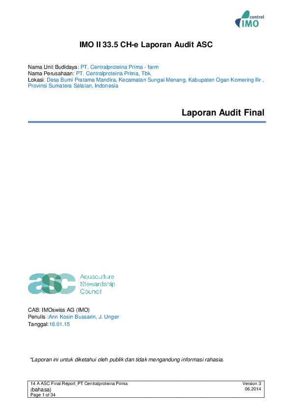 (PDF) Laporan Audit Final