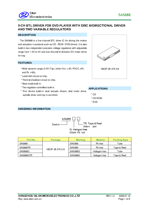 (PDF) 5-CH BTL DRIVER FOR DVD PLAYER WITH DISC BIDIRECTIONAL DRIVER AND ...
