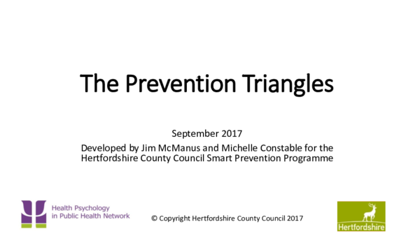 (PPT) The Prevention Triangles