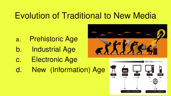 (PPT) Evolution of Traditional to New Media