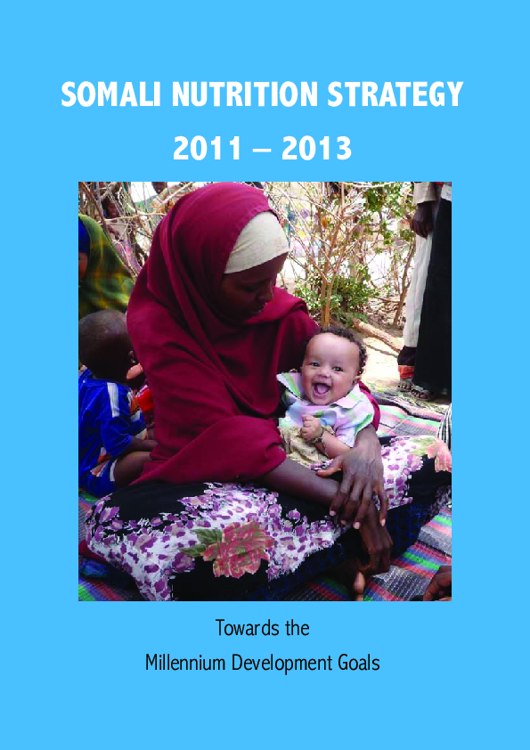 (PDF) SOMALI NUTRITION STRATEGY