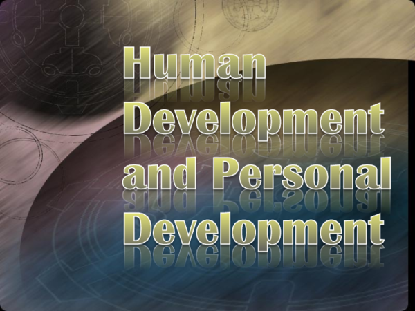 (PPT) Human Development and Personal Development