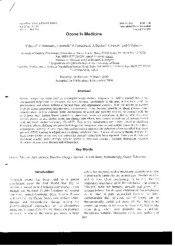 (PDF) Ozone In Medicine | Emma Borrelli - Academia.edu