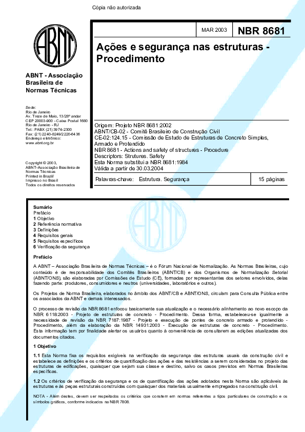 (PDF) ABNT -Associação Brasileira de Normas Técnicas
