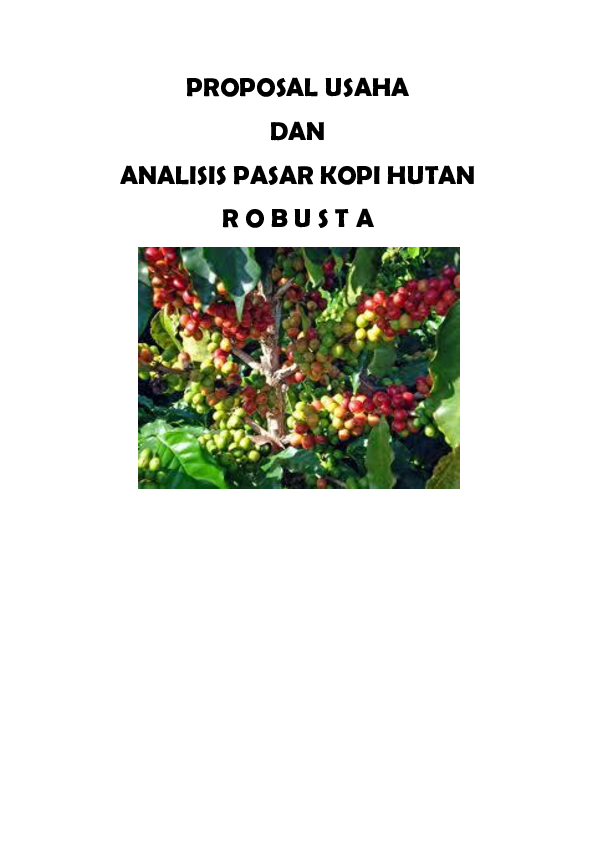 (PDF) Kopi robusta