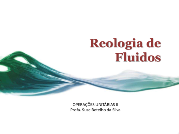 (PDF) Reologia de Fluidos