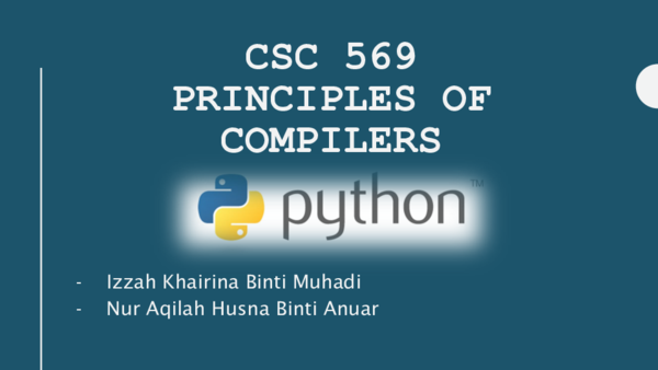 (PPT) CSC 569 PYTHON presentation
