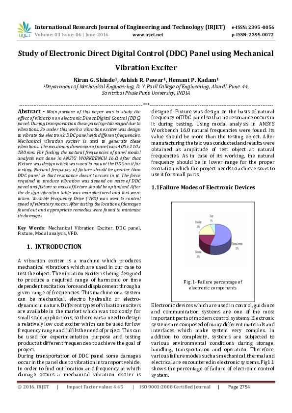 (PDF) Study of Electronic Direct Digital Control (DDC) Panel using ...