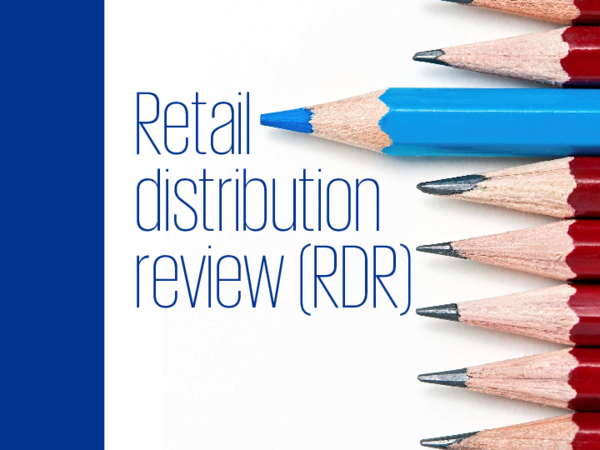 (PDF) Retail Distribution Review