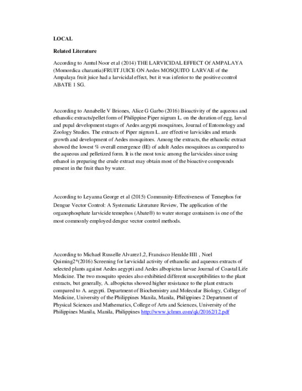 Foreign and Local LIT