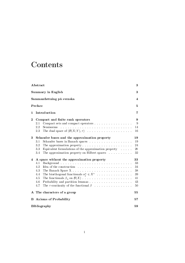 Pdf Approximation Property In Banach Spaces Luis Loureiro