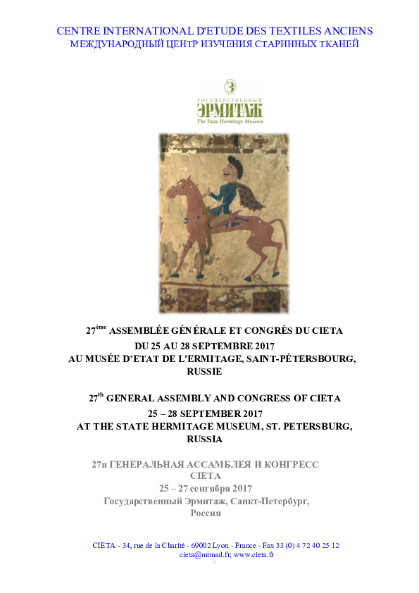 (PDF) Textile knowledge and skills as a possible marker of status in ...