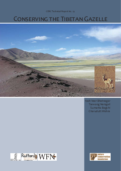 (PDF) 2: FACTORS AFFECTING DISTRIBUTION OF THE TIBETAN GAZELLE IN LADAKH