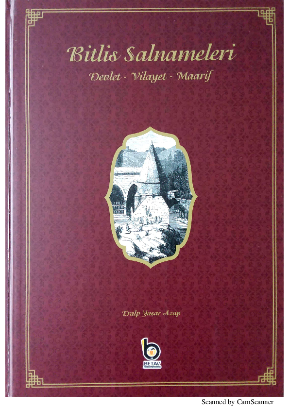 (PDF) Bitlis Salnameleri (Devlet-Vilayet-Maarif)