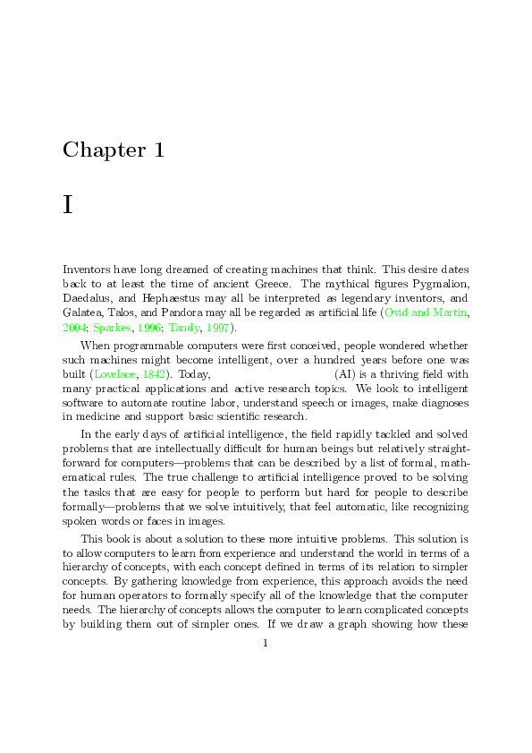 (PDF) Deep Learning Chapter 4