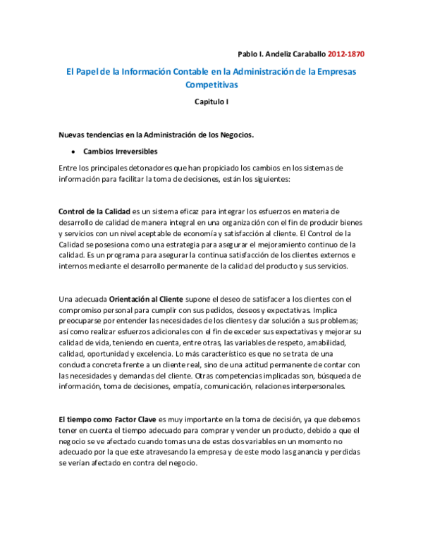 (DOC) El Papel de la Información Contable en la Administración de la Empresas Competitivas