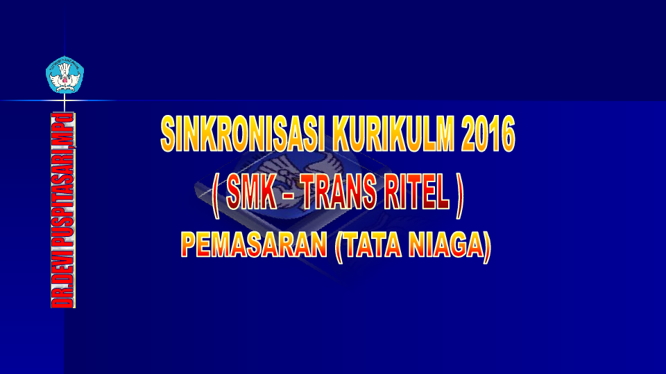 (PPT) Sinkronisasi kurikulum PM 2016