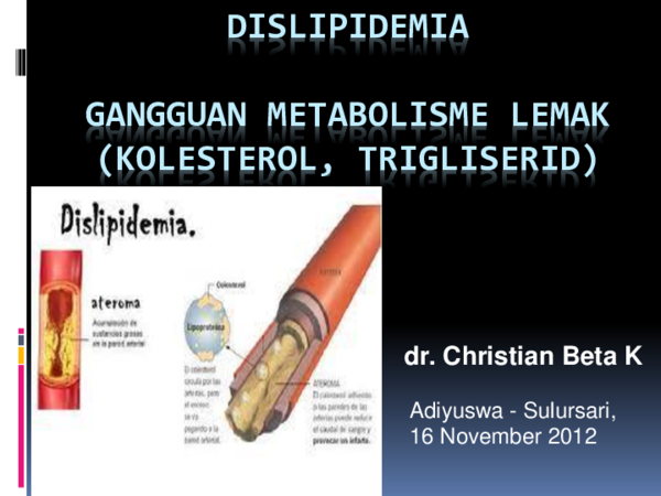 (PPT) Dislipidemia