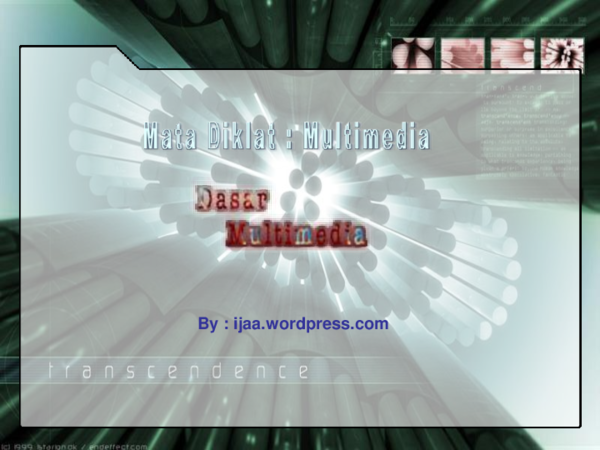 (PPT) Dasar-multimedia