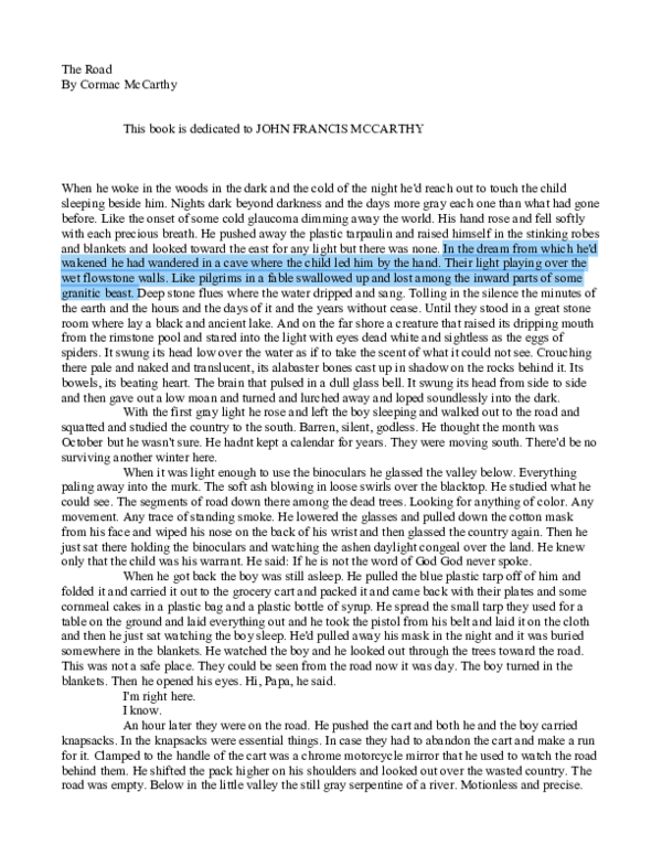 (PDF) The Road