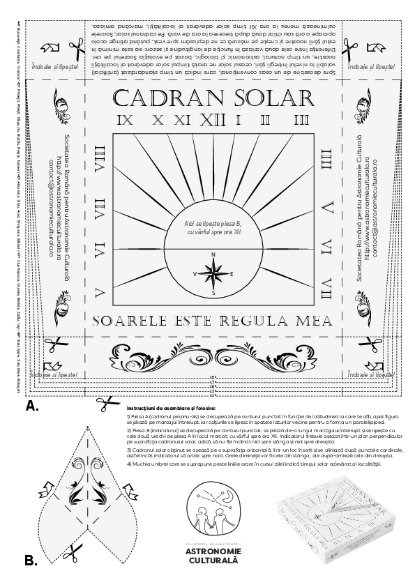 (PDF) Cadran solar | Dan-George Uza - Academia.edu