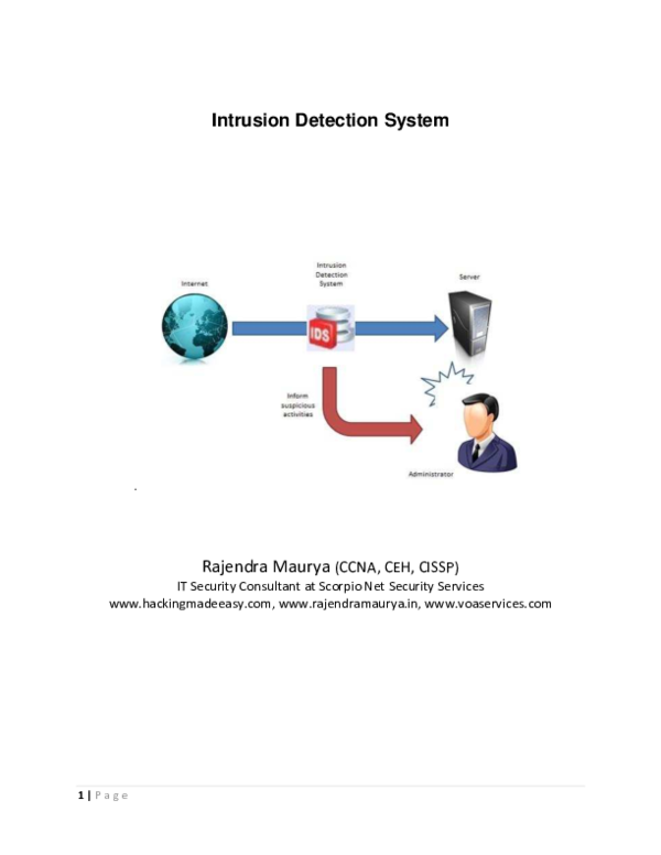 What Is An Intrusion Detection System Definition Types And Tools Images