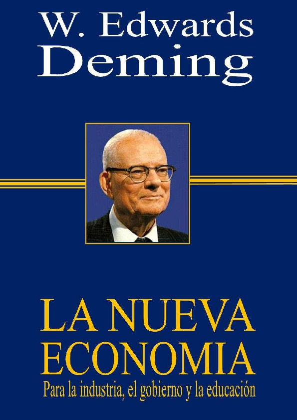 (PDF) Deming W. Edwards - La Nueva Economía