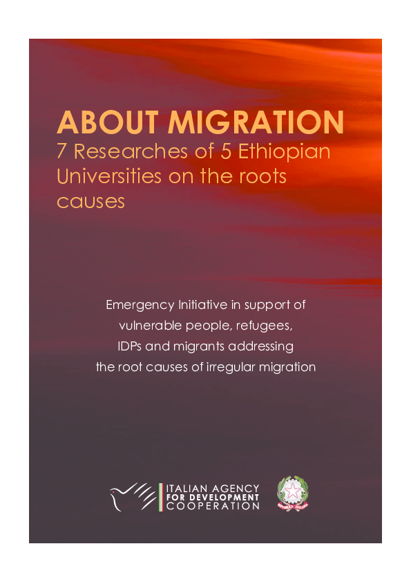 (PDF) ABOUT MIGRATION 7 Researches of 5 Ethiopian Universities on the ...