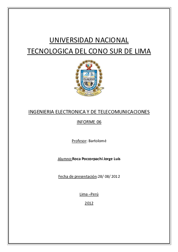 (PDF) UNIVERSIDAD NACIONAL TECNOLOGICA DEL CONO SUR DE LIMA INGENIERIA ...