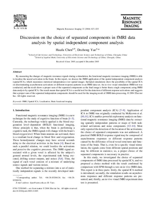 (PDF) Removing the effects of task-related motion using independent-component analysis ...