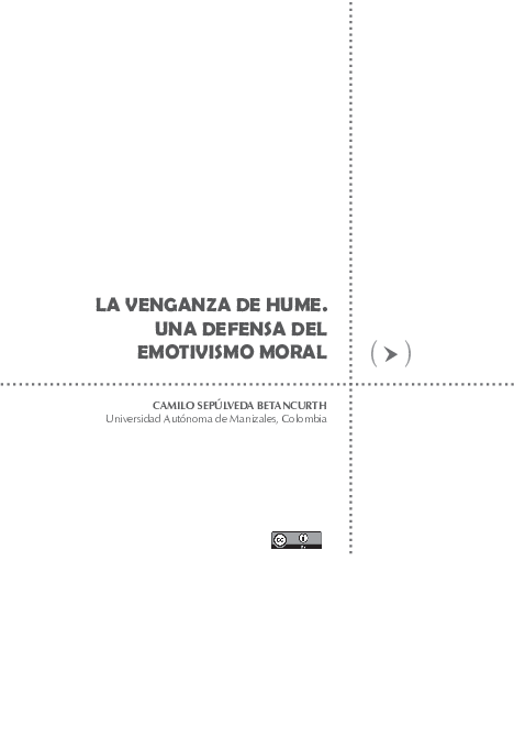 (PDF) LA VENGANZA DE HUME. UNA DEFENSA DEL EMOTIVISMO MORAL
