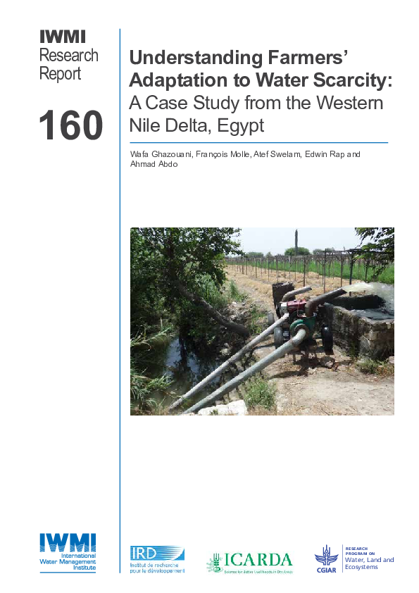 (PDF) Understanding Farmers adaptation to water scarcity in the Nile delta