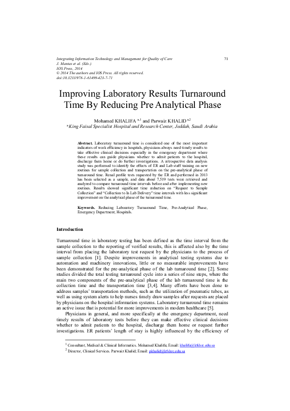 (PDF) Improving Laboratory Results TAT.pdf