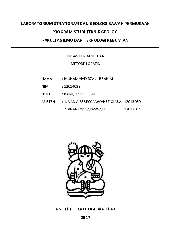 (PDF) Penentuan Oil Window dan Gas Window dengan Metode Lopatin