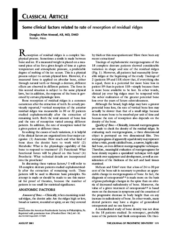 (PDF) Ridge resorption factors.