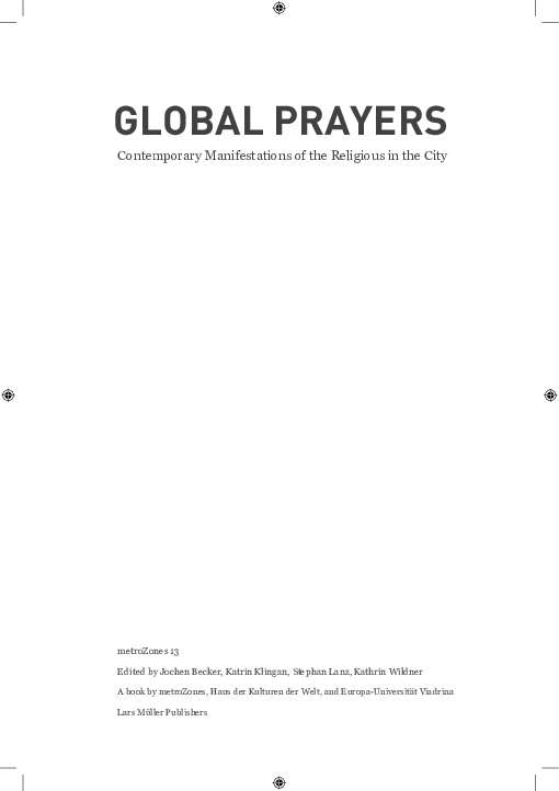 (PDF) On research with Global Prayers