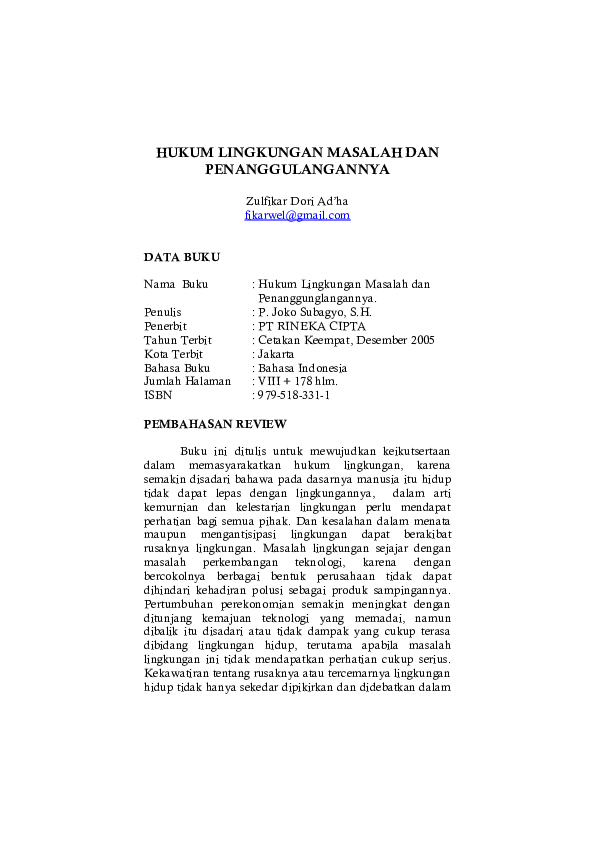 (DOC) BOOK_REVIEW_HUKUM_LINGKUNGAN_MASALAH_DAN_PENANGGULANGANNYA[1].docx