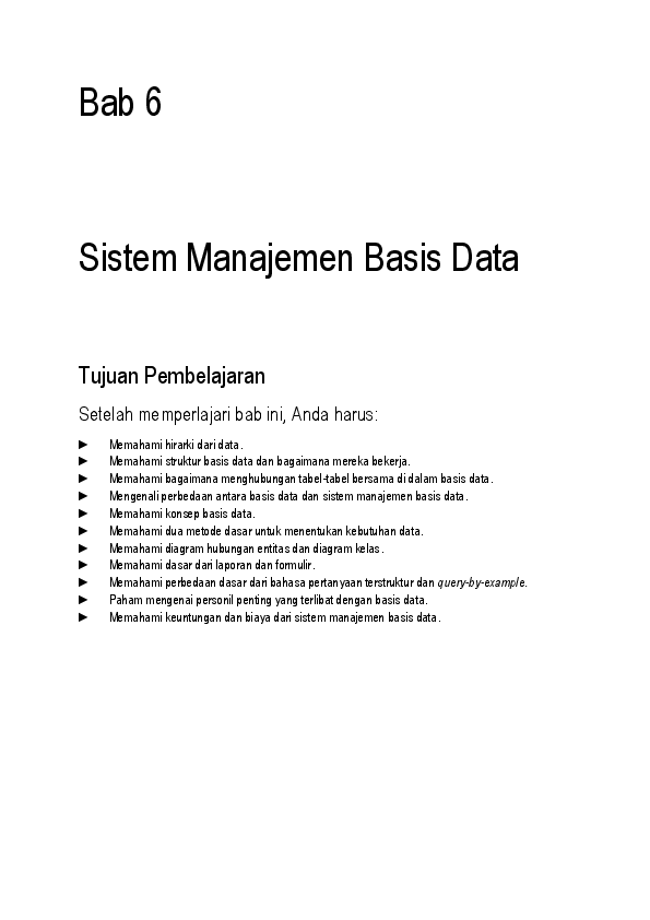 (PDF) Bab 6 Sistem Manajemen Basis Data