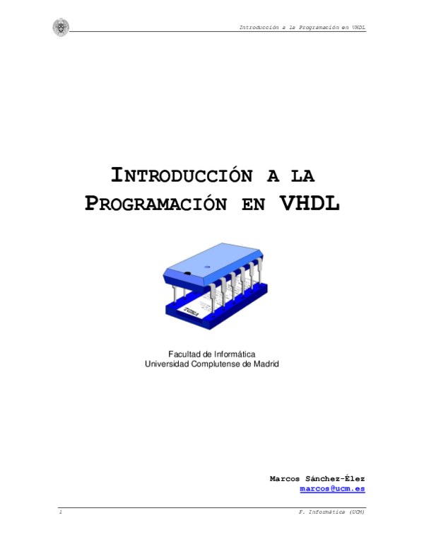 (PDF) Intro VHDL
