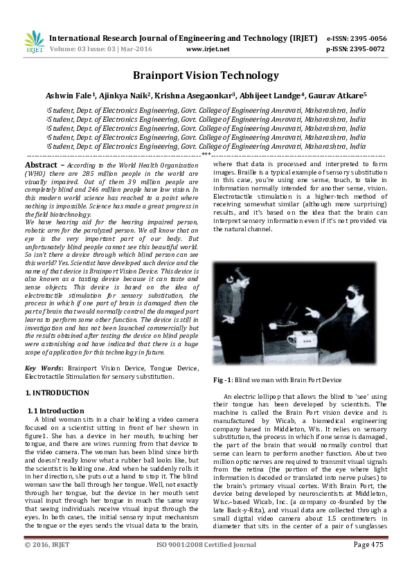 (PDF) Brainport Vision Technology