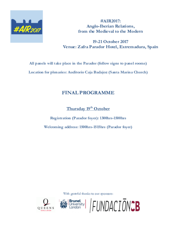 (PDF) Jane Dormer, Duchess of Feria: an English Lady in the Spanish ...