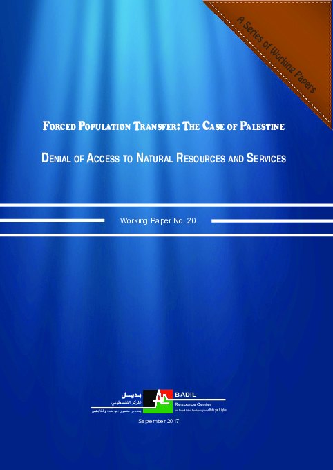 (PDF) Denial of Access to Natural Resources and Services