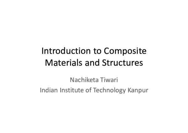 (PDF) Introduction to Composite Introduction to Composite Materials and ...