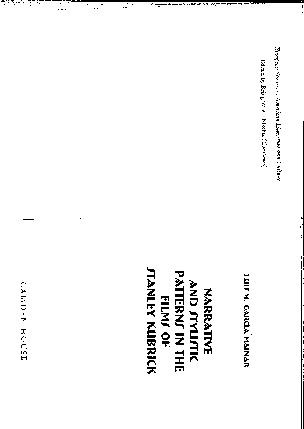 (PDF) Narrative and Stylistic Patterns in the Films of Stanley Kubrick