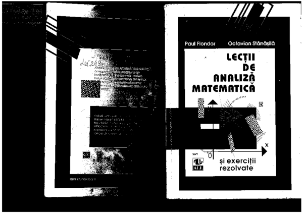 (PDF) Lectii de analiza matematica