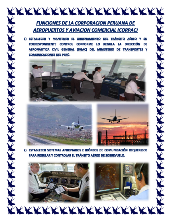 (DOC) FUNCIONES DE LA CORPORACION PERUANA DE AEROPUERTOS Y AVIACION ...