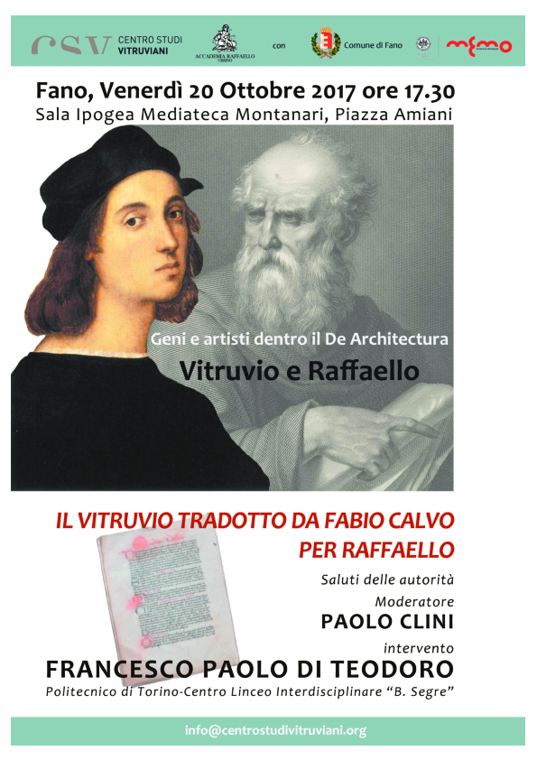 (PDF) Il Vitruvio tradotto da Fabio Calvo per Raffaello