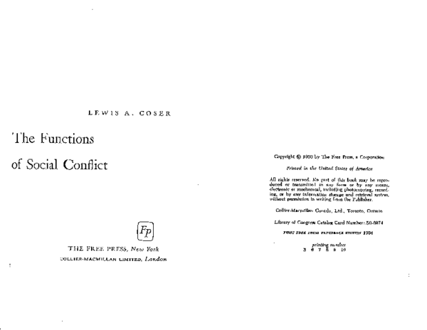 PDF The Functions Of Social Conflict Lewis Coser Stefanny Lopez Academia edu pdf-the-functions-of-social-conflict-lewis-coser-stefanny-lopez-academia-edu