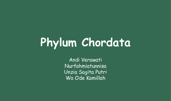 (PPT) Phylum Chordata.pptx