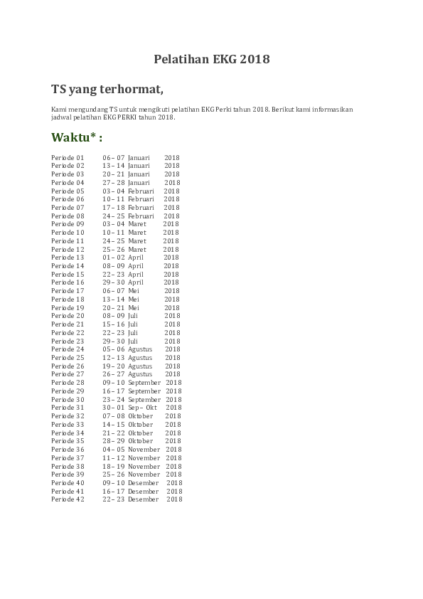 (PDF) Pendaftaran Pelatihan EKG PERKI 2018 | Acls Perki Indonesia ...
